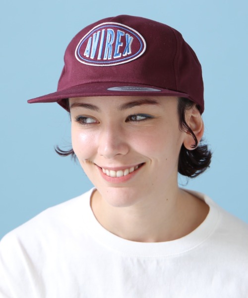 AVIREX（アヴィレックス）の「【WEB&DEPOT限定】OVAL LOGO CAP / オーバル ロゴ キャップ / AVIREX / ア ...