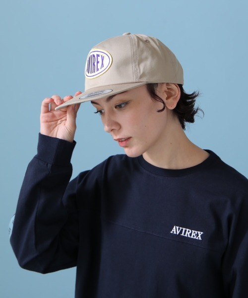 AVIREX（アヴィレックス）の「【WEB&DEPOT限定】OVAL LOGO CAP / オーバル ロゴ キャップ / AVIREX / ア ...