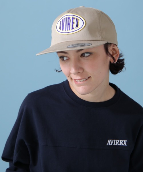 AVIREX（アヴィレックス）の「【WEB&DEPOT限定】OVAL LOGO CAP / オーバル ロゴ キャップ / AVIREX / ア ...