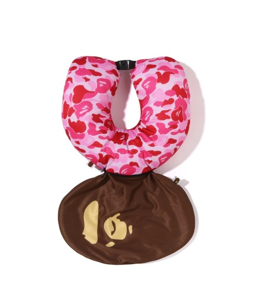 ABC CAMO 2WAY APE HEAD NECK PILLOW（トラベルグッズ）｜A BATHING APE（アベイシングエイプ）の ...