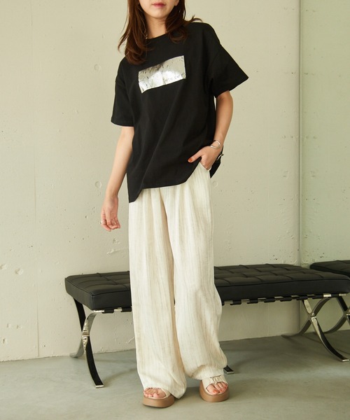 SETUP7（セットアップセブン）の「【SETUP7】シンプルセミワイドレッグパンツ SCCH（その他パンツ）」 - WEAR