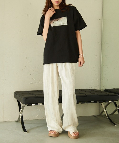 SETUP7（セットアップセブン）の「【SETUP7】シンプルセミワイドレッグパンツ SCCH（その他パンツ）」 - WEAR