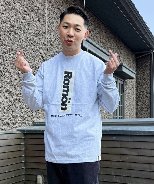 Romon O/E Ragid L/S T-shirts(ﾀﾃRomon)（Tシャツ/カットソー）｜Romon（ロマン）のファッション通販 ...