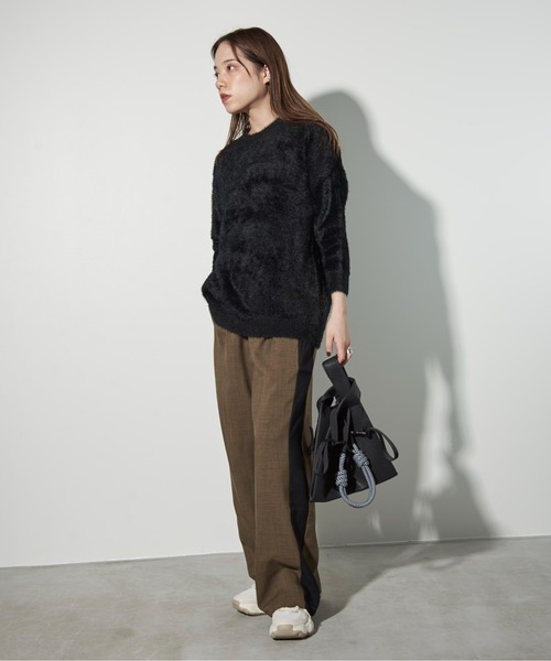 Y/lim（イリム）の「Y/lim シャギービッグニット（ニット/セーター）」 - WEAR