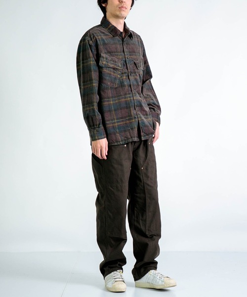 [ SPELLBOUND / スペルバウンド ] コーデュロイチェック ファティーグシャツ | Domingo（ドミンゴ）公式オンラインショップ