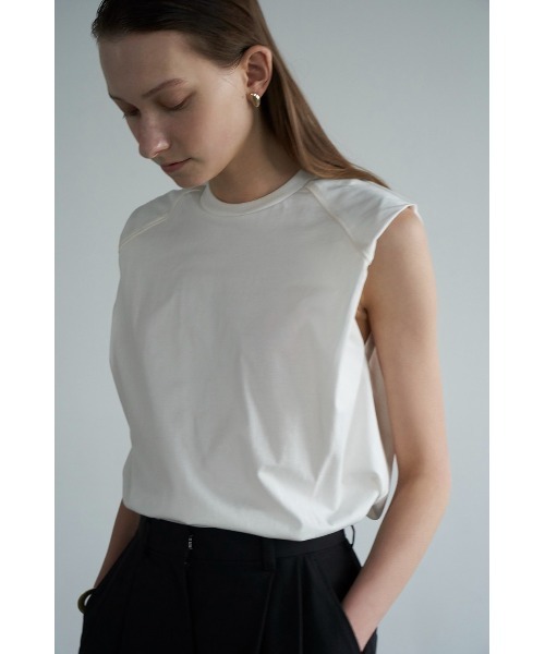 CLANE（クラネ）の「POWER SHOULDER TOPS（その他トップス）」 - WEAR