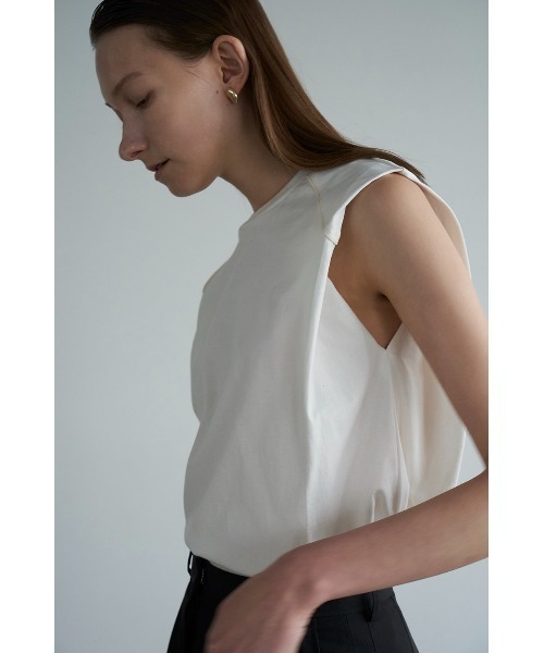 CLANE（クラネ）の「POWER SHOULDER TOPS（その他トップス）」 - WEAR