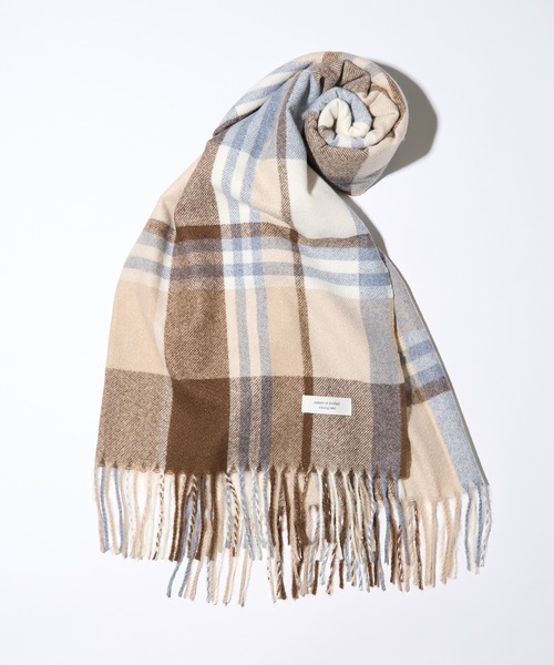 【セール】【SETUP7】織大判ストール ランダムチェック WE（マフラー）｜SETUP7（セットアップセブン）のファッション通販 - ZOZOTOWN