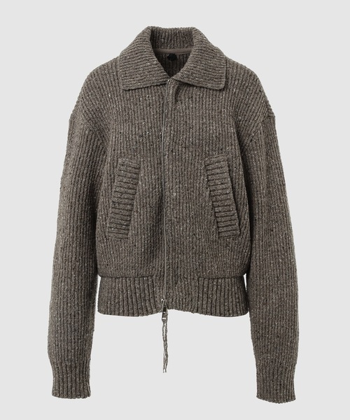 OUAT（オーユーエーティー）の「META ZIP KNIT（ニット/セーター）」 - WEAR