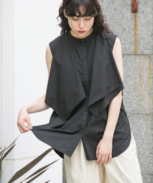 KBF（ケイビーエフ）の「2WAYマントブラウス（シャツ/ブラウス）」 - WEAR