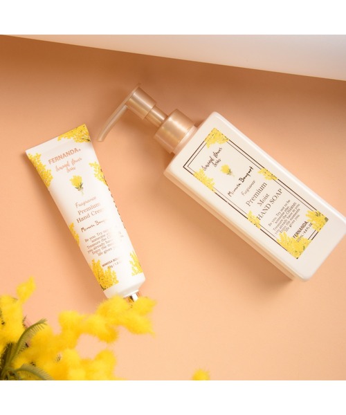 FERNANDA（フェルナンダ）の「フレグランスプレミアムハンドソープ（ミモザブーケ）/Fragrance Premium Hand Soap (Mimosa Bouquet)（ハンドソープ ...