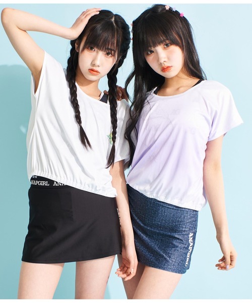 ANAP GiRL（アナップガール）の「【ANAPGIRLオリジナル】モノグラム柄水着3点セット（水着）」 - WEAR