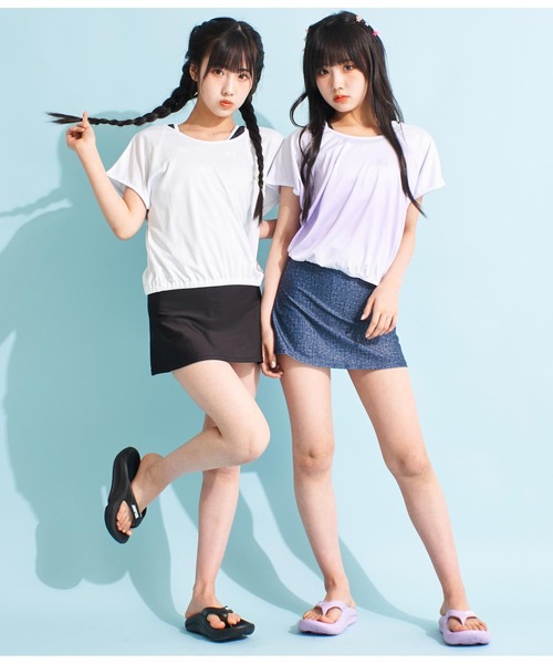 ANAP GiRL（アナップガール）の「【ANAPGIRLオリジナル】モノグラム柄水着3点セット（水着）」 - WEAR