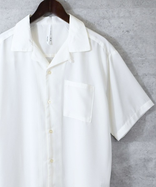 Ritzy（リッツィー）の「ポリエステル 無地 オープンカラーシャツS/S（シャツ/ブラウス）」 - WEAR