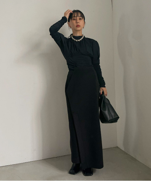 Ameri（アメリ）の「UND VOLUME GATHER TOP（Tシャツ/カットソー）」 - WEAR