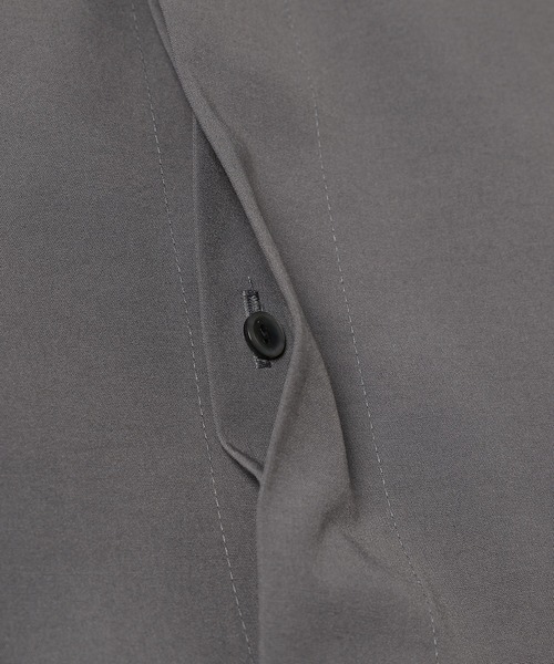 CULLNI（クルニ）の「23-SS-004/ TC Weather Band Collar ChinTab Shirt（シャツ/ブラウス ...