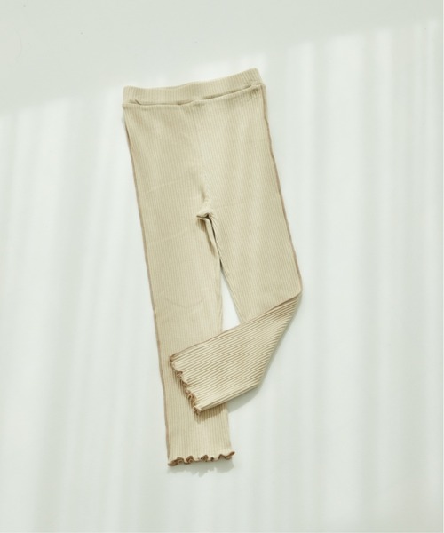 配色メロー 10分丈 リブレギンス（その他パンツ）｜pairmanon（ペアマノン）のファッション通販 - ZOZOTOWN