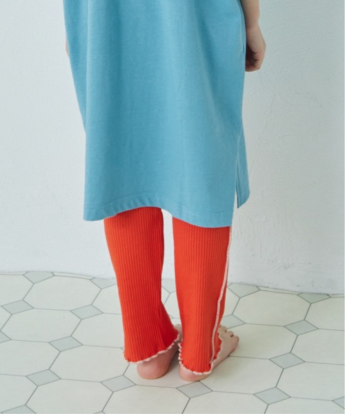 pairmanon（ペアマノン）の「配色メロー 10分丈 リブレギンス（その他パンツ）」 - WEAR