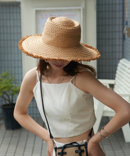 【セール】【SETUP7】フリンジラフィアハット SCCH（ハット）｜SETUP7（セットアップセブン）のファッション通販 - ZOZOTOWN