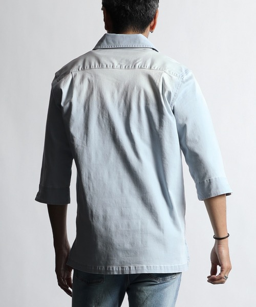The DUFFER of ST.GEORGE（ザダファーオブセントジョージ）の「HI-BLEACH DENIM 3Q SKIPPER ...