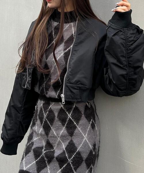 INGNI（イング）の「クロップド丈MA-1（MA-1）」 - WEAR