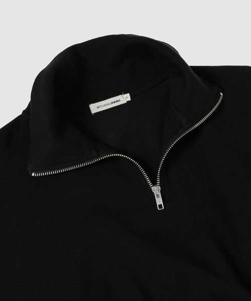 STUDIO.R330（ステュディオ アール スリーサーティー）の「Cropped Half Zip Sweat（スウェット）」 - WEAR