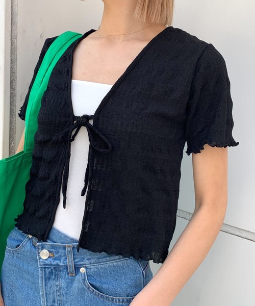 ALAND（エーランド）の「3.3 Field Trip／フロントリボンカーディガン 2907069（カーディガン/ボレロ）」 - WEAR