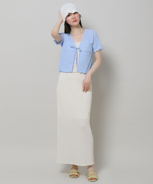 ALAND（エーランド）の「3.3 Field Trip／フロントリボンカーディガン 2907069（カーディガン/ボレロ）」 - WEAR