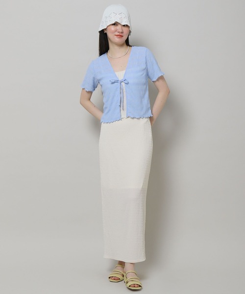 ALAND（エーランド）の「3.3 Field Trip／フロントリボンカーディガン 2907069（カーディガン/ボレロ）」 - WEAR