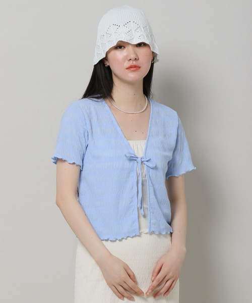 ALAND（エーランド）の「3.3 Field Trip／フロントリボンカーディガン 2907069（カーディガン/ボレロ）」 - WEAR