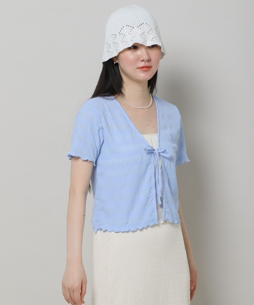 ALAND（エーランド）の「3.3 Field Trip／フロントリボンカーディガン 2907069（カーディガン/ボレロ）」 - WEAR