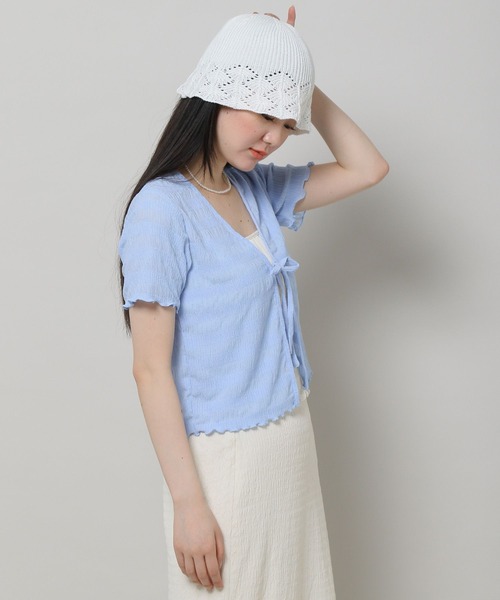 ALAND（エーランド）の「3.3 Field Trip／フロントリボンカーディガン 2907069（カーディガン/ボレロ）」 - WEAR