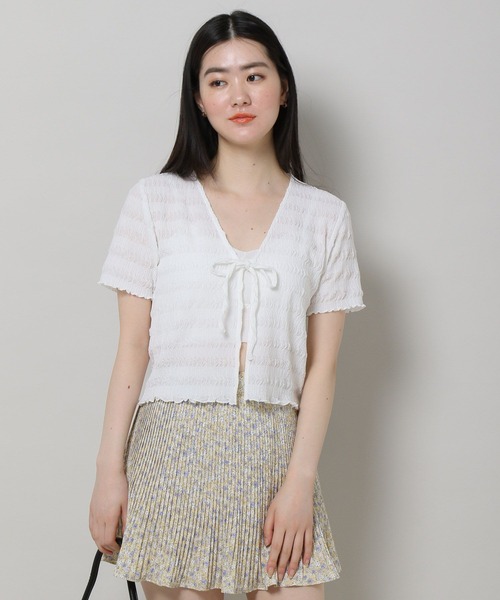 ALAND（エーランド）の「3.3 Field Trip／フロントリボンカーディガン 2907069（カーディガン/ボレロ）」 - WEAR