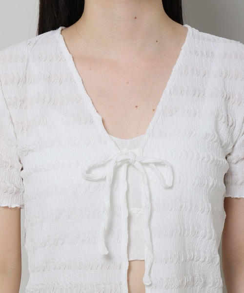 ALAND（エーランド）の「3.3 Field Trip／フロントリボンカーディガン 2907069（カーディガン/ボレロ）」 - WEAR