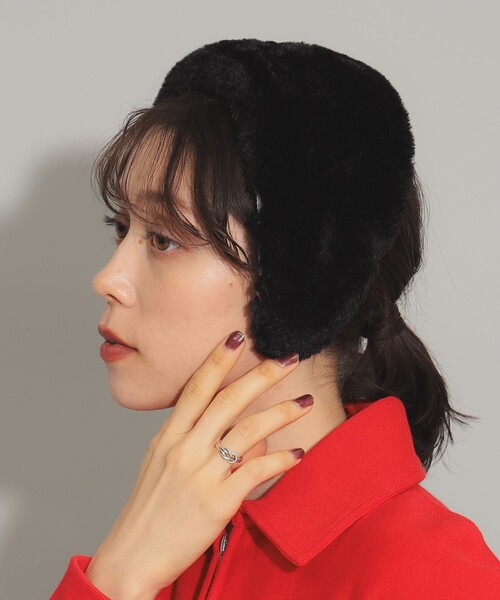 Ray BEAMS（レイビームス）の「フェイクファー イヤーマフ（イヤーマフ）」 - WEAR