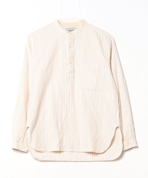 【ブランド古着】ストライプ柄長袖シャツ（シャツ/ブラウス）｜YAECA（ヤエカ）のファッション通販 - ZOZOUSED