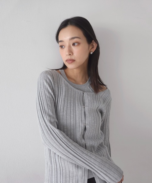 hellam（へラム）の「アンサンブルカーディガンセット（カーディガン/ボレロ）」 - WEAR