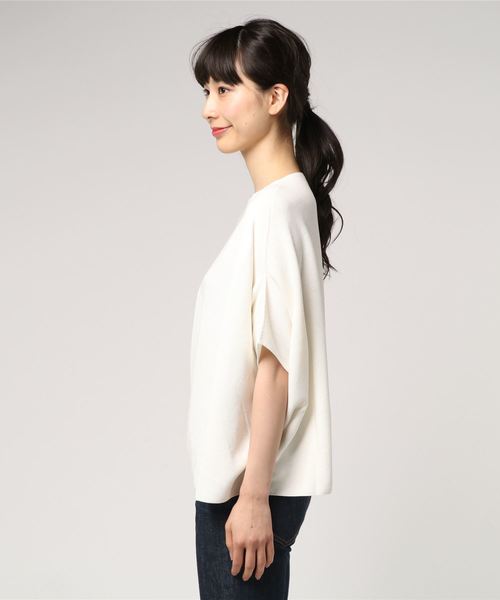 Pao de lo（パオデロ）の「ペーパーヤーン アシンメトリーニット（ニット/セーター）」 - WEAR