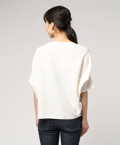 Pao de lo（パオデロ）の「ペーパーヤーン アシンメトリーニット（ニット/セーター）」 - WEAR