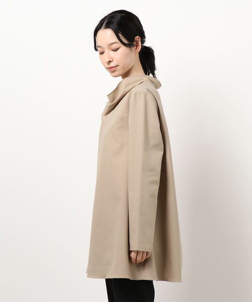 DRESSLAVE（ドレスレイブ）の「high twist cotton bottleneck blouse (ハイネックブラウス)（シャツ ...