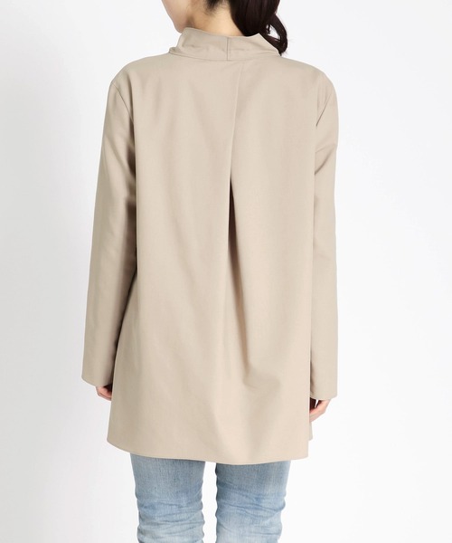 DRESSLAVE（ドレスレイブ）の「high twist cotton bottleneck blouse (ハイネックブラウス)（シャツ ...