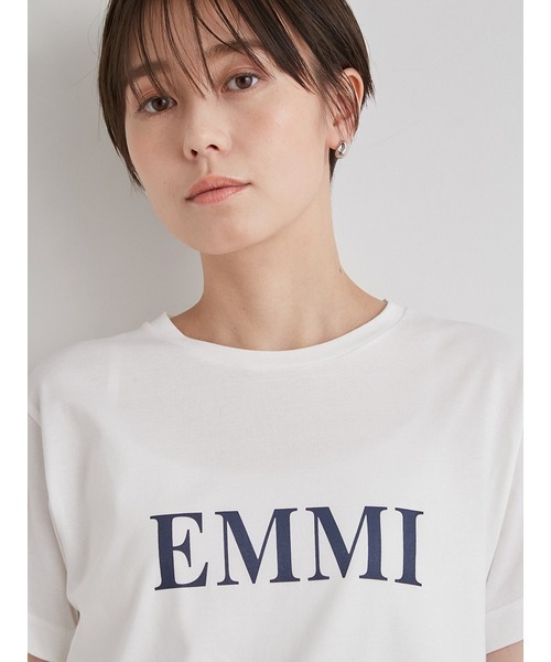 emmi（エミ）の「【emmi atelier】emmiロゴTシャツ（Tシャツ/カットソー）」 - WEAR