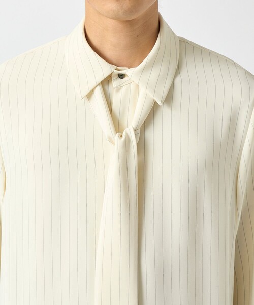 CULLNI（クルニ）の「Double Satin Bowtie Shirt（シャツ/ブラウス）」 - WEAR