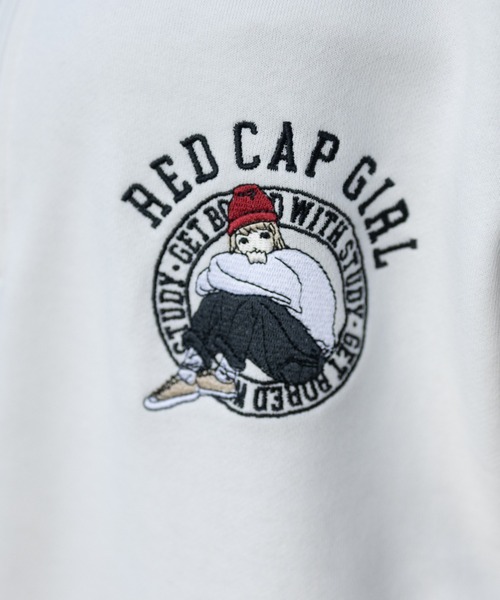 Red Cap Girl（レッドキャプガール）の「【a-r】〔新色追加〕〔Red Cap Girl/レッドキャップガール〕裏毛 ワンポイント ...