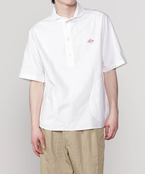 DANTON（ダントン）の「DANTON | オックスフォード 半袖プルオーバーシャツ SOLID MEN（シャツ/ブラウス）」 - WEAR