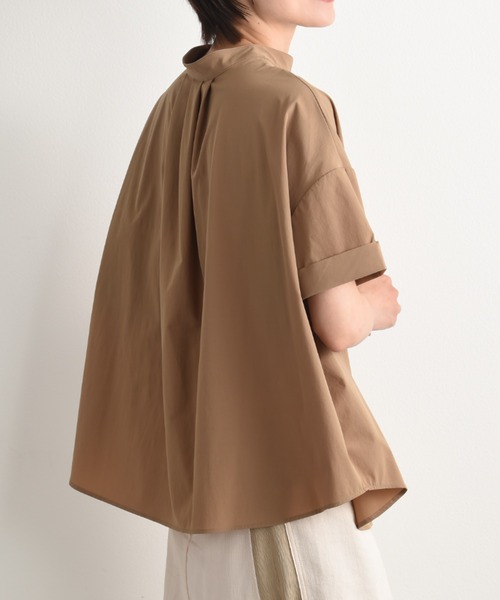 INTERPLANET（インタープラネット）の「【撥水・UV・接触冷感】前後2WAYバンドカラーシャツ（シャツ/ブラウス）」 - WEAR