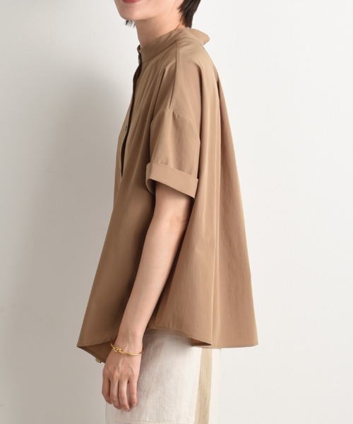 INTERPLANET（インタープラネット）の「【撥水・UV・接触冷感】前後2WAYバンドカラーシャツ（シャツ/ブラウス）」 - WEAR