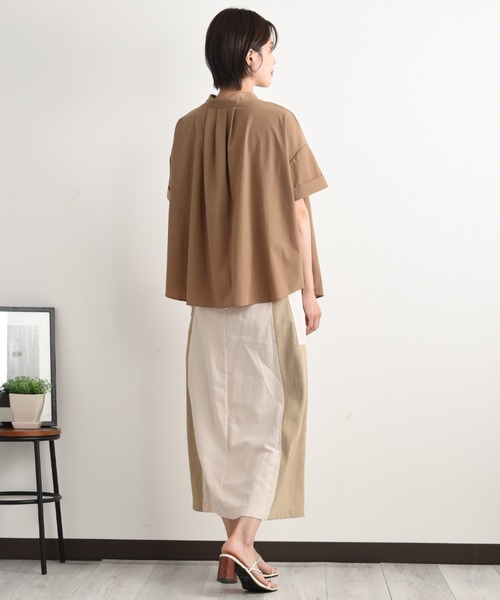 INTERPLANET（インタープラネット）の「【撥水・UV・接触冷感】前後2WAYバンドカラーシャツ（シャツ/ブラウス）」 - WEAR