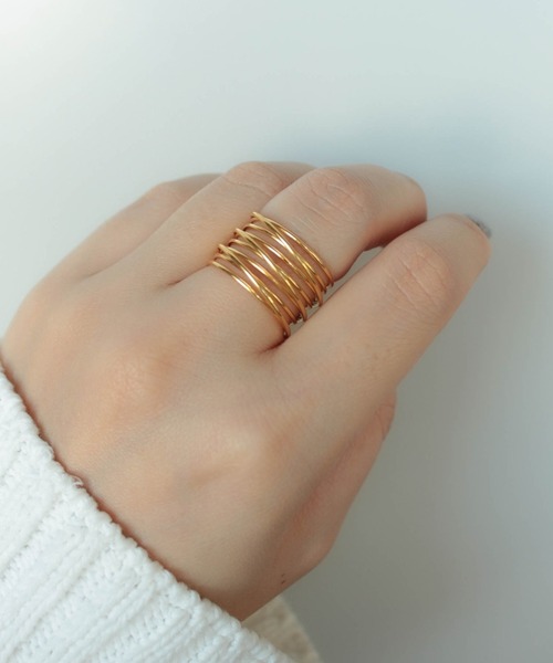 金属アレルギー/Over Rapping Ring/サージカルステンレス（ネックレス）｜ebine（エビネ）のファッション通販 - ZOZOTOWN