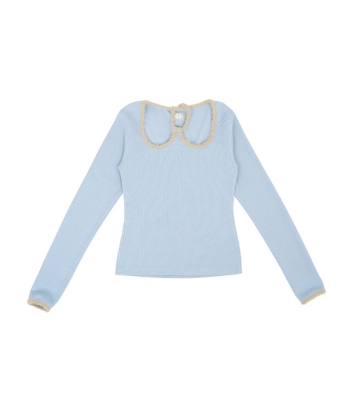 Kijun/キジュン W-Neck Jersey Top セーター（ニット/セーター）｜Kijun（キジュン）のファッション通販 - ZOZOTOWN